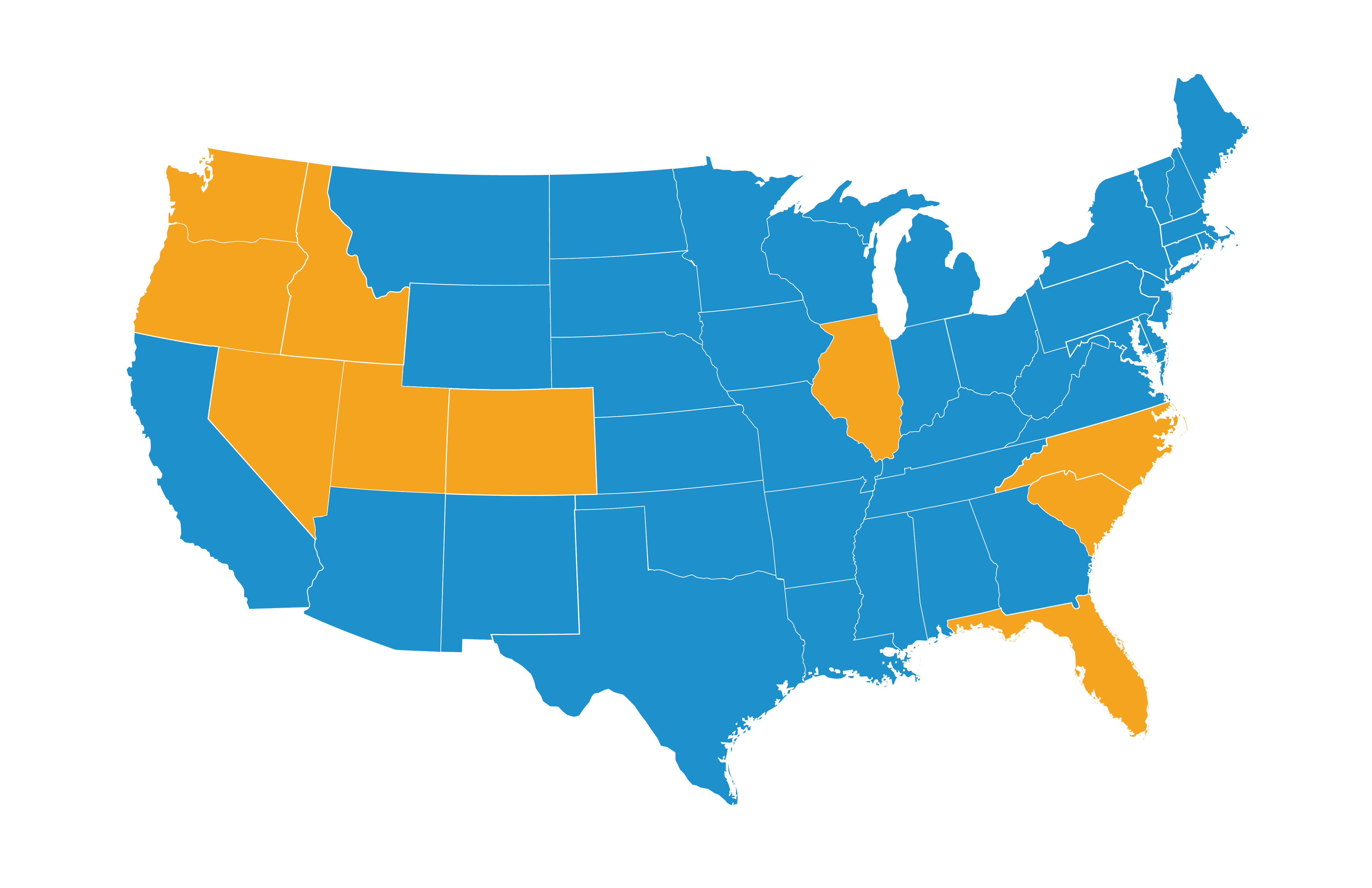 Locations - Blue Raven Solar